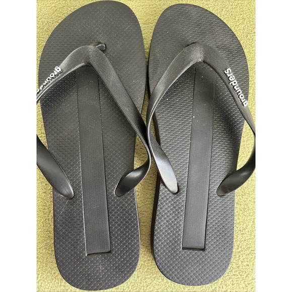 Earth | Shoes | Earthing Grounders Sandals Womens 8 Black Flip Flops ...